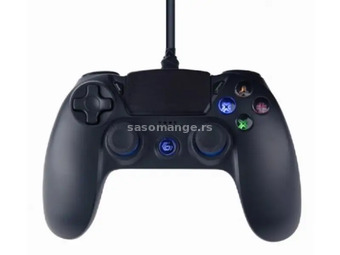 GEMBIRD JPD-PS4U-01 USB 2.0 analog vibration gamepad, PlayStation 4 / PC, 3m black