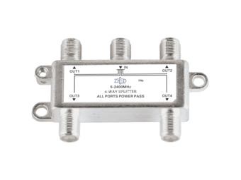 Antenski razdelnik FR4 1 ulaz - 4 izlaza, 5-2400MHz