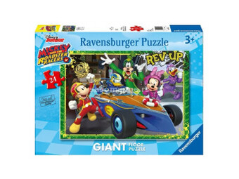 RAVENSBURGER puzzle (slagalice) - Miki Maus u formuli RA05524