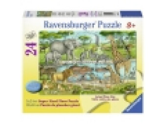 Ravensburger puzzle (slagalice) - Velike podne puzle divlje RA05542