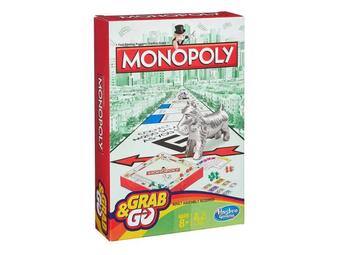 HASBRO Mb igre monopol grab and go drštvena igra (F8256)