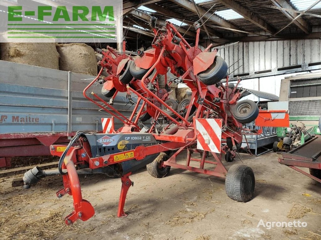 Kuhn gf 10802 t g2 prevrtač sena