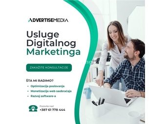 Web stranice, Ecommerce, Oglašavanje - Agencija za digitalni marketing