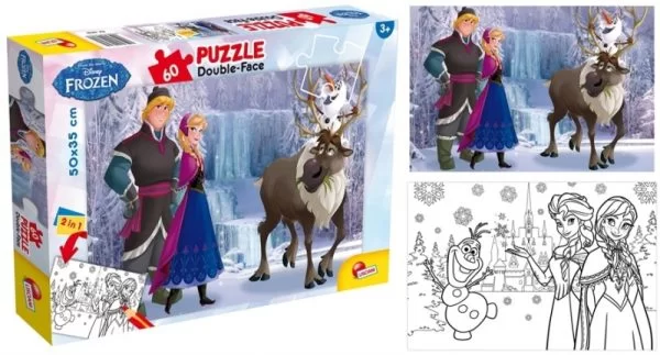 PUZZLE 60PCS FROZEN ICE