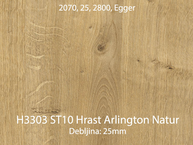 Onlinenamestaj H3303 ST10 Hrast Arlington Natur