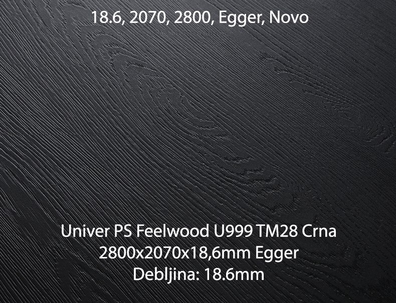 Onlinenamestaj PS Feelwood U999 TM28 Crna