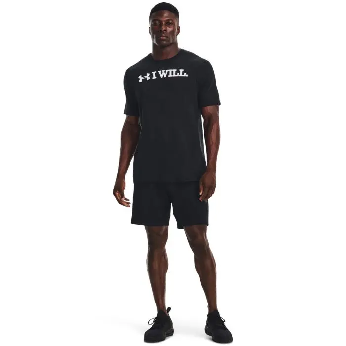 Men‘s t-shirt UA I WLL SS Black - Under Armour