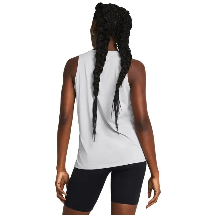 Women‘s tank top Tech Tank Twist Grey - Under Armour