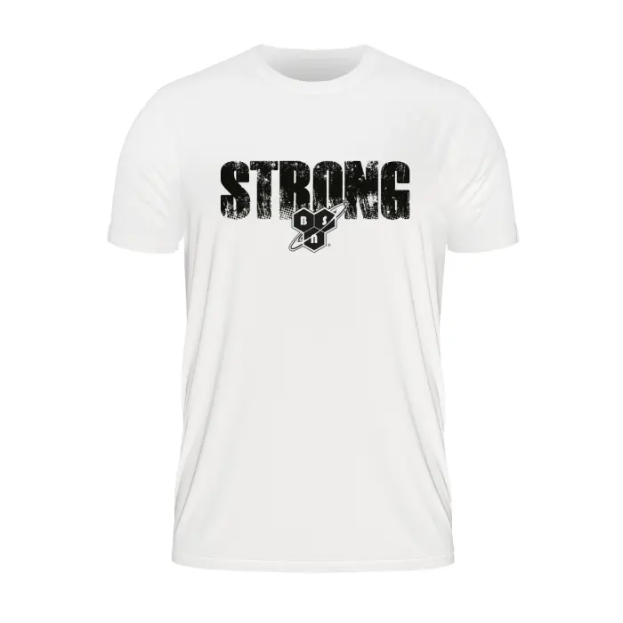 Strong T-shirt White - BSN