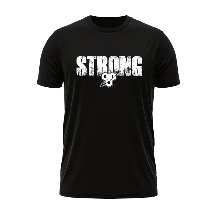 Strong T-shirt Black - BSN