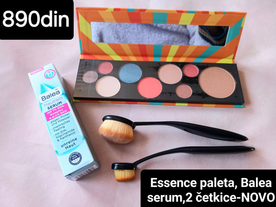 Balea serum Essence paleta četkice za šminku NOVO