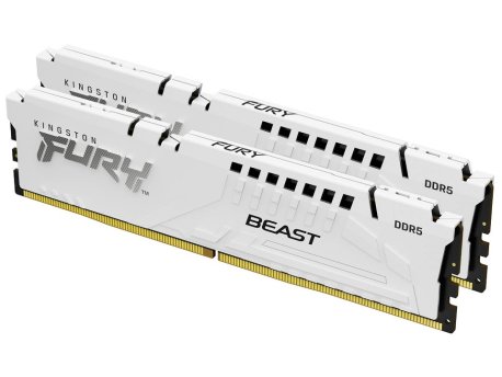 KINGSTON DIMM DDR5, 32GB (2X16), 6.000MHZ, FURY BEAST WHITE EXPO (KF560C36BWE2K2-32)