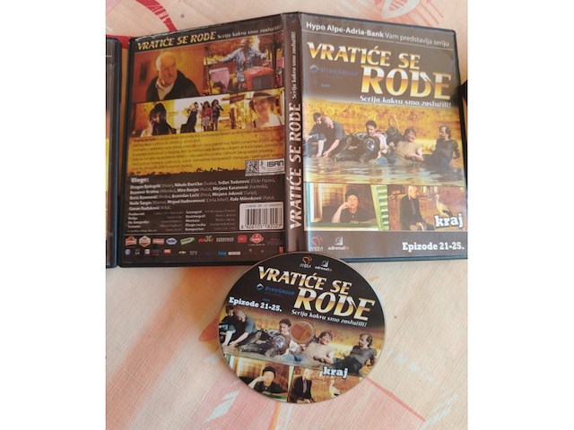 Vratice se rode (5.dvd) 21-25. epizode