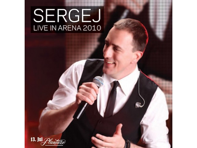 DVD Sergej Ćetković - Live in Arena 2010