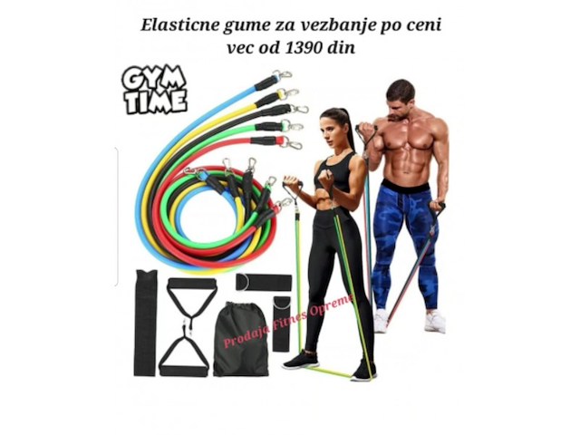 Elastične gume za vežbanje NOVO