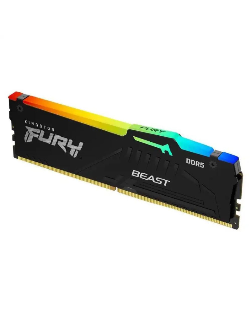 Memorija DDR5 32GB 5600MHz Kingston Fury Beast RGB KF556C36BBEA-32