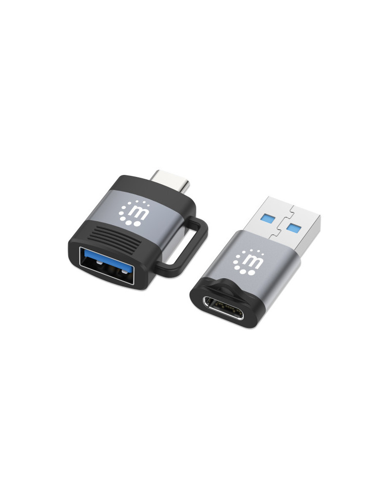 Adapter Manhattan 356329 USB 3.0 - USB-C M/F - F/M set 2 adaptera