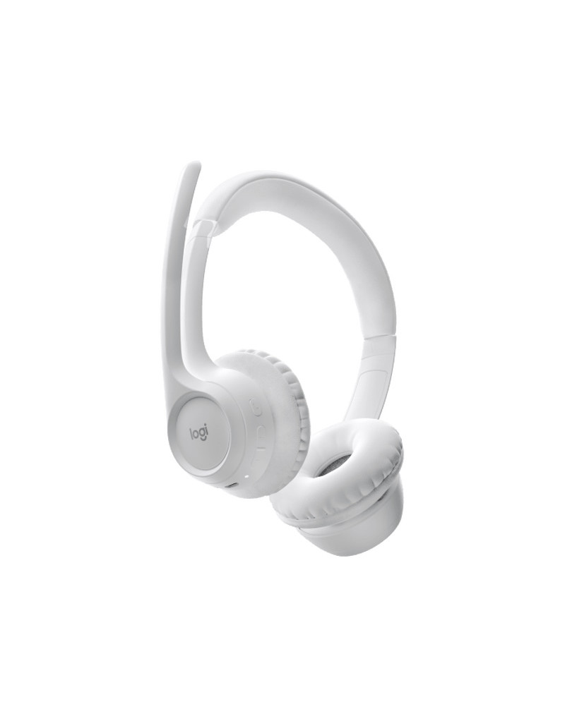 LOGITECH Zone 300 Bluetooth Headset - White slušalice sa mikrofonom bele