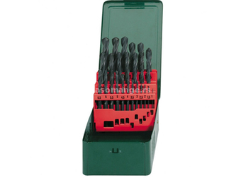 Metabo Set 25 kom burgija za metal HSS-R Ø1-13/2 (627152000)