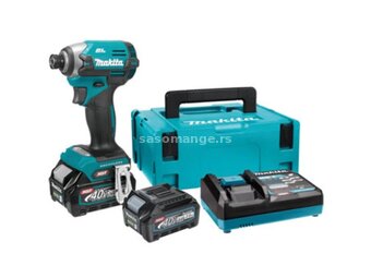 MAKITA Akumulatorski udarni odvijač 1/4'' 210Nm XGT 40V (TD003GA201)