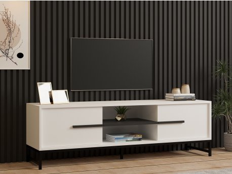 HANAH HOME TV POLICA MONO WHITE