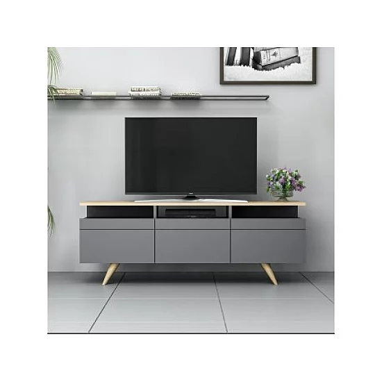 HANAH HOME TV POLICA BERLIN 150 ANTHRACITE CENA