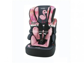 Nania A-S BELINE 1/2/3 (9-36KG) FLAMINGO