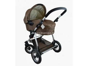 STEEL Baby kolica style combi - brown