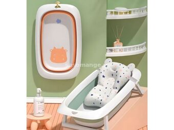 ECO TOYS Sklopiva Kadica Za Bebe - Orange Cow