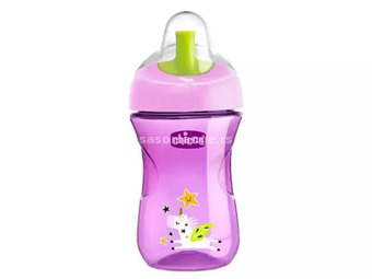 CHICCO Advanced čaša 12m+, roze