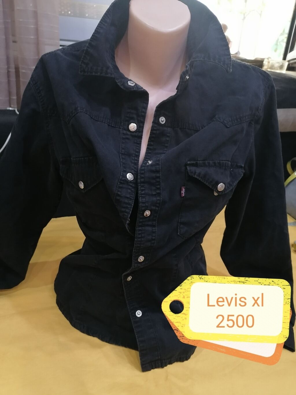 LeviS, M (EU 38), L (EU 40), Pamuk, bоја - Crna