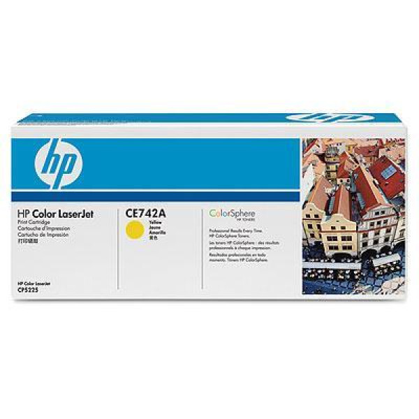 HP Toner 307A Yellow (CE742A)