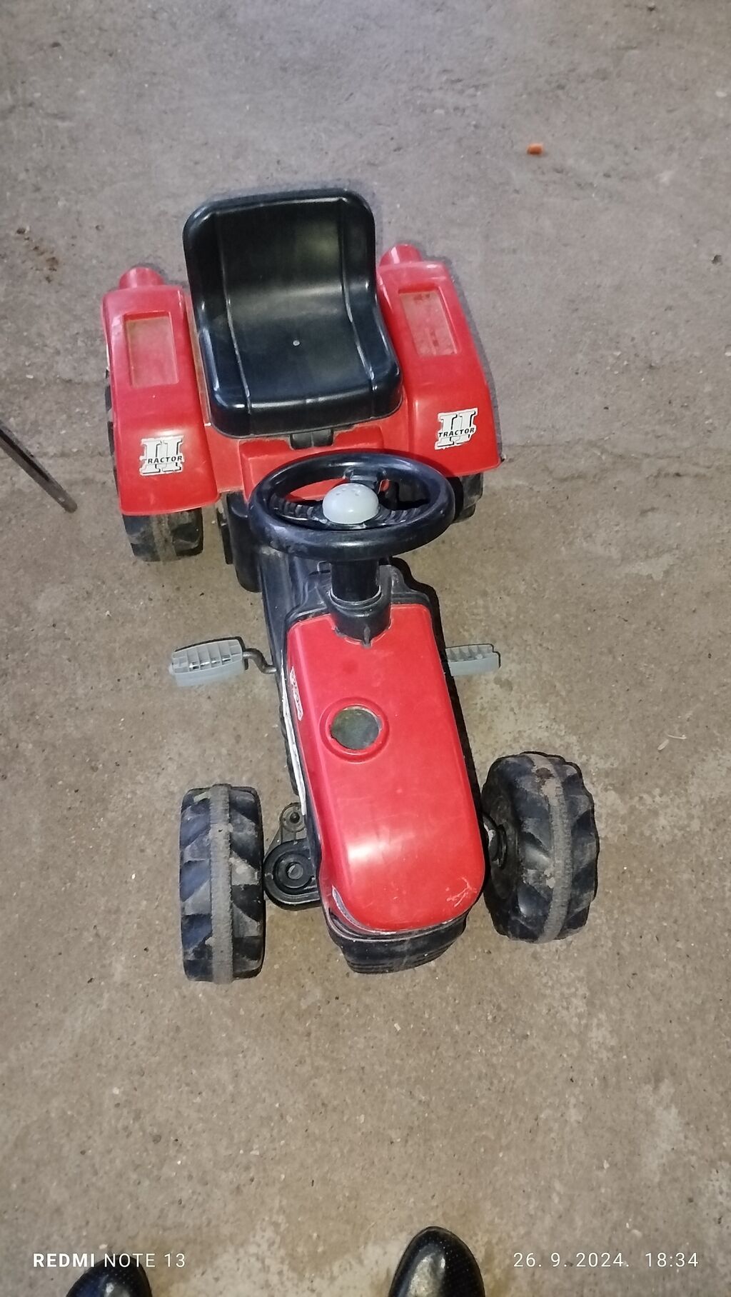 Traktor na pedalama,super stanje