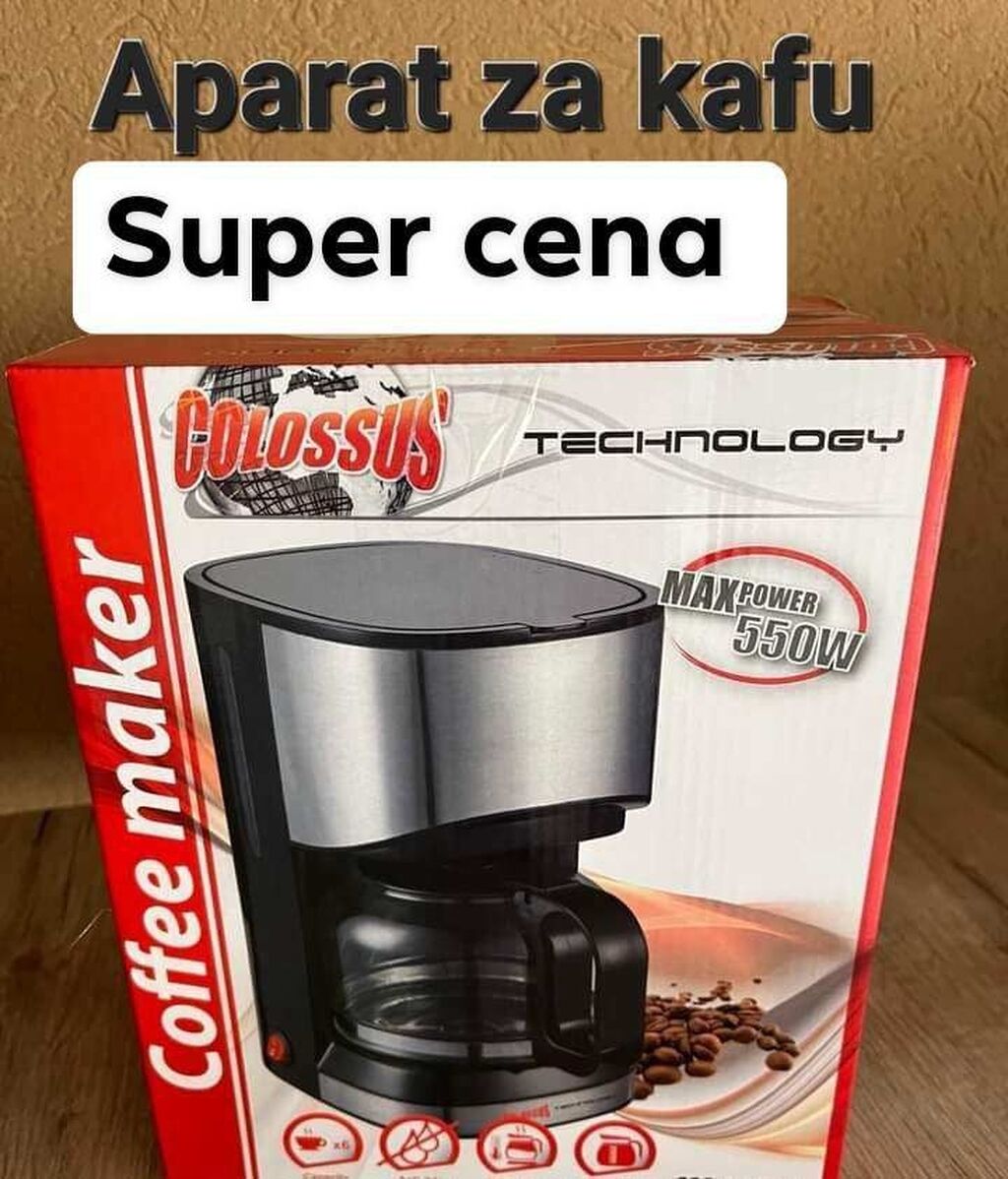 Aparat za kafu NOVO! Cena 3990 din   NP