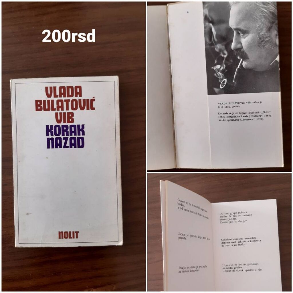 Kora Nazad - Vlada Bulatovic Isporuku vrsim za iznos preko 1000rsd