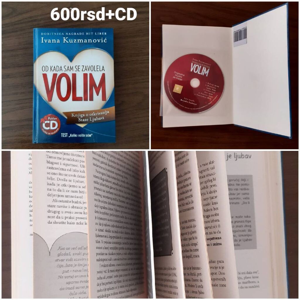 Volim - Ivana Kuzmanovic - Od kad sam se zavolela + CD Isporuku vrsim