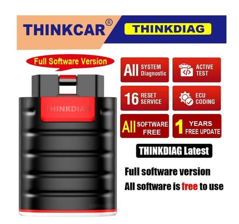 2024 THINKDIAG OBD2 auto dijagnostika besplatan softver 1god