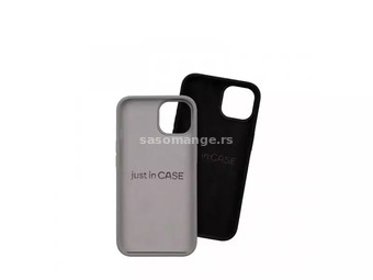 JUST IN CASE 2u1 Extra case MIX PLUS paket CRNI za iPhone 13