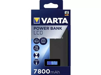 VARTA Powerbank eksterna baterija LCD 7800 mAh 57970101111