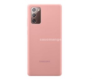 SAMSUNG Silikonska futrola NOTE 20 BRONZANA