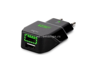 Kucni punjac Puro 24 dual USB 2.4A crni