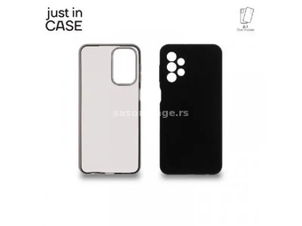 JUST IN CASE 2u1 Extra case MIX paket maski za telefon CRNI za Samsung Galaxy A23