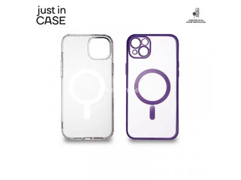 JUST IN CASE 2u1 Extra case MAG MIX paket LjUBIČASTI za iPhone 14 Plus