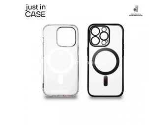 JUST IN CASE 2u1 Extra case MAG MIX paket CRNI za iPhone 14 Pro