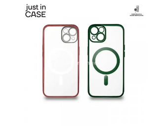 JUST IN CASE 2u1 Extra case MAG MIX paket zeleno crveni za iPhone 14