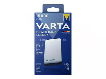 VARTA Power bank Energy 15000mAh (Bela)