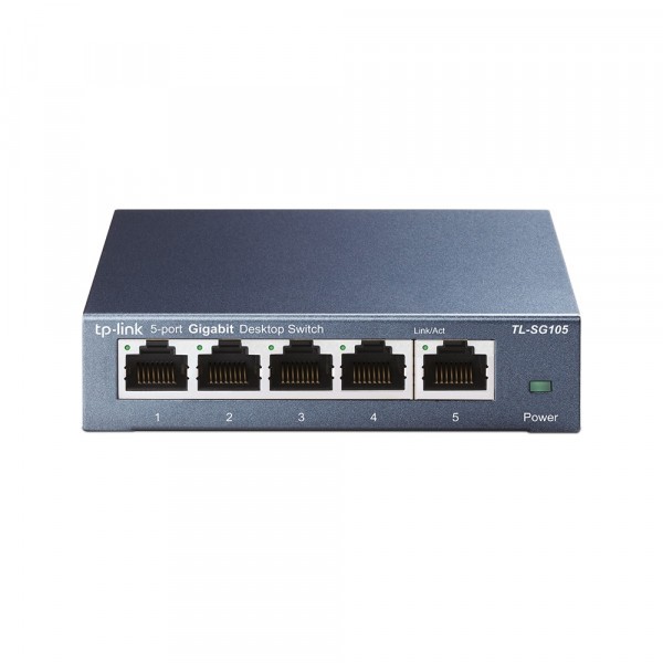 Tenda SG105 5-port Gigabit 10/100/100Mb/s desktop/ zidni svic