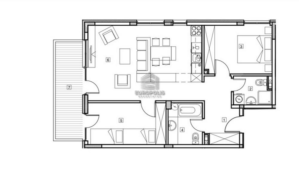 Prodaja, Novogradnja, Medak padina ID#6226 158.000 €