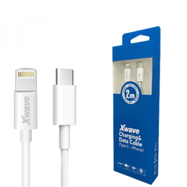 Xwave Kabl TIP C -iPhone 3A 2m PVC BELI