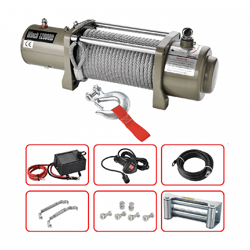 ELEKTRIČNO VITLO - ČEKRK 5400KG TOHO